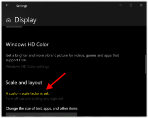 How to Configure Display Scaling in Windows 10