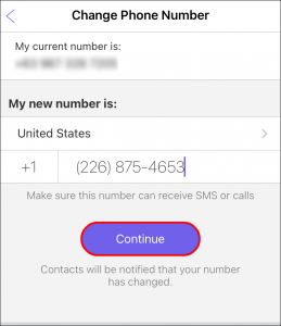 How To Change your Phone Number in Viber