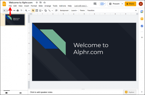 How to Change the Slide Size in Google Slides