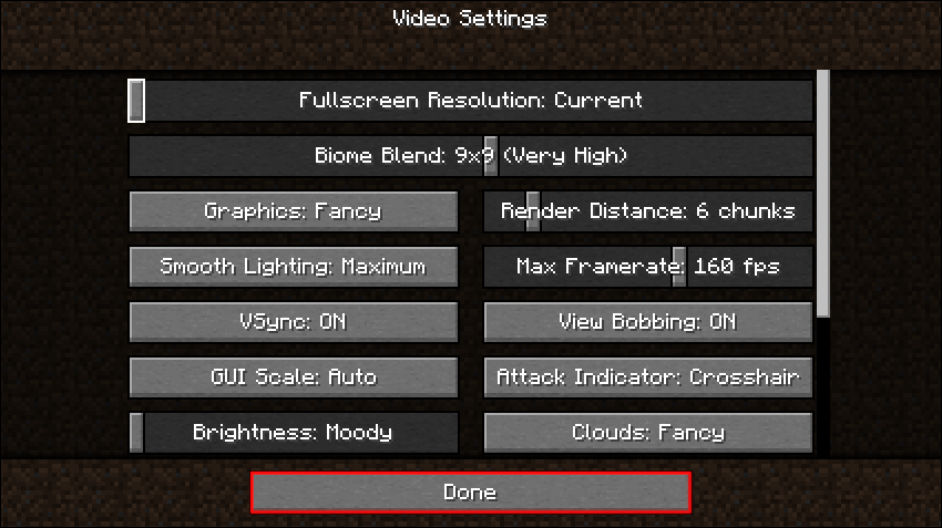 Minecraft more fps code - checkbopqe