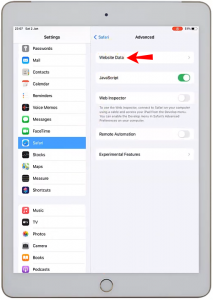 How to Delete Cookies on an iPad