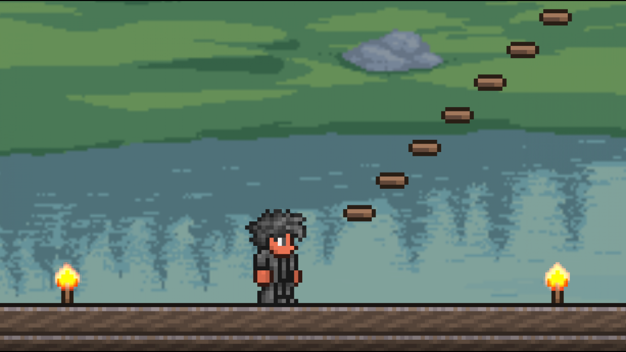 How to Make Stairs in Terraria