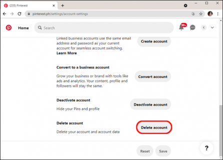 How to Delete a Pinterest Account Permanently