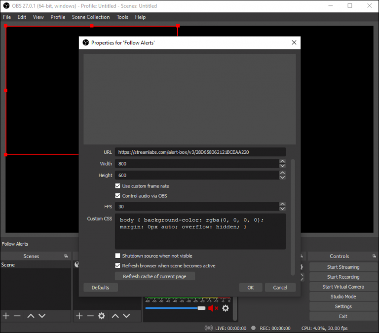 How to Add Alerts to a Live Stream on Twitch