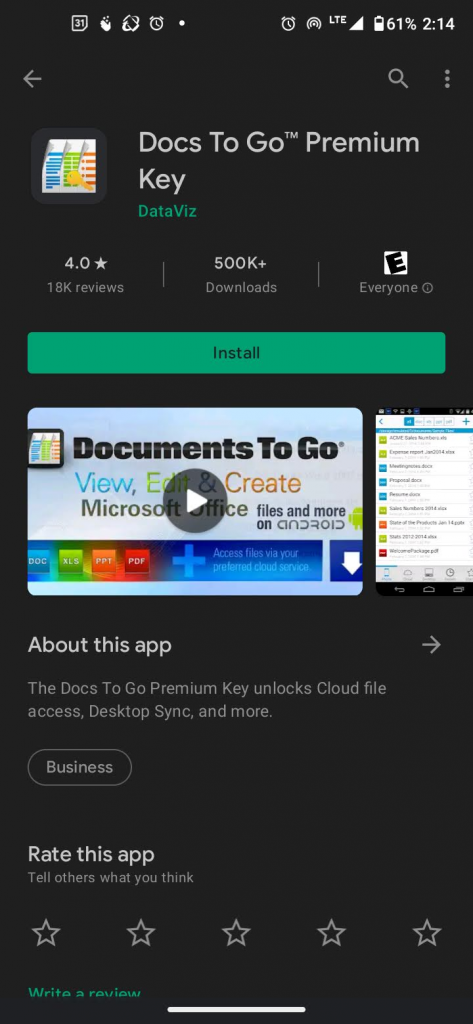 How to Open a Word Document on Android