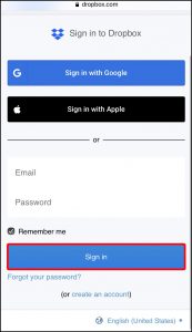 How to View the File Size in Dropbox