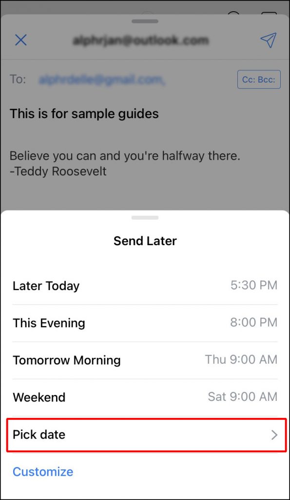 How to Schedule an Email in Outlook