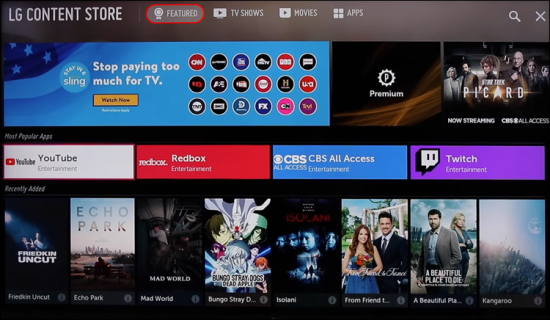 How to Add Apps or Channels to an LG TV