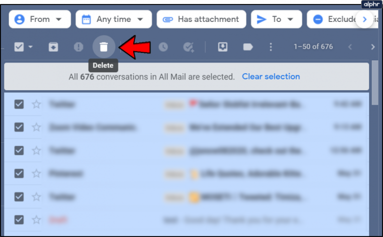 How to Select All Emails in Gmail
