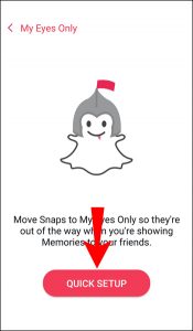 How to Get My Eyes Only on Snapchat