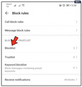 How to View All Blocked Numbers on Android