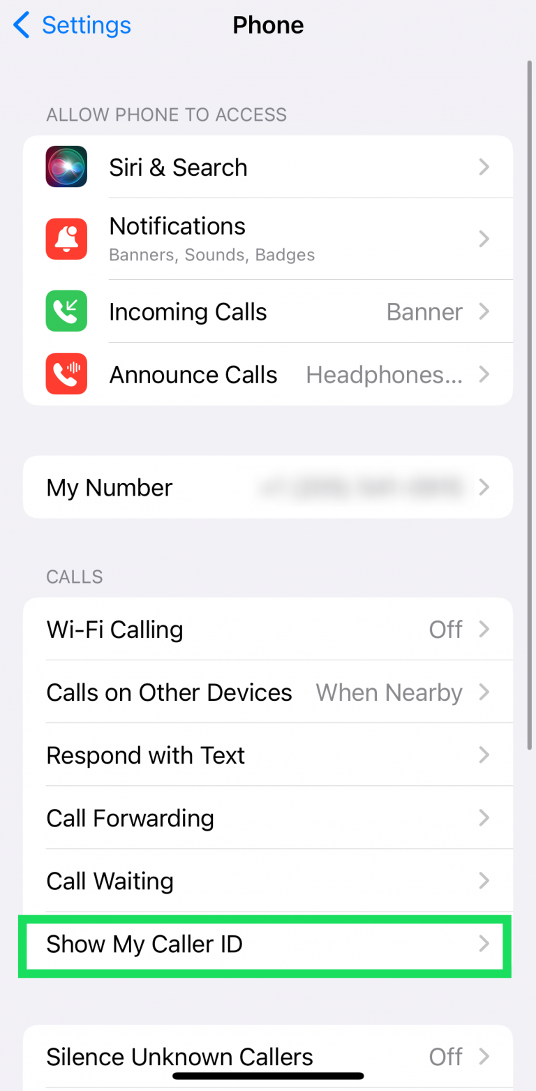 How to Make Your Phone Number Private