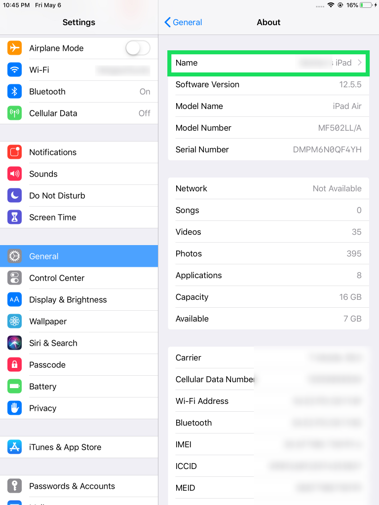How To Change Your Airdrop Name