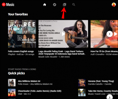 How to Add or Remove Songs from the Library in YouTube Music