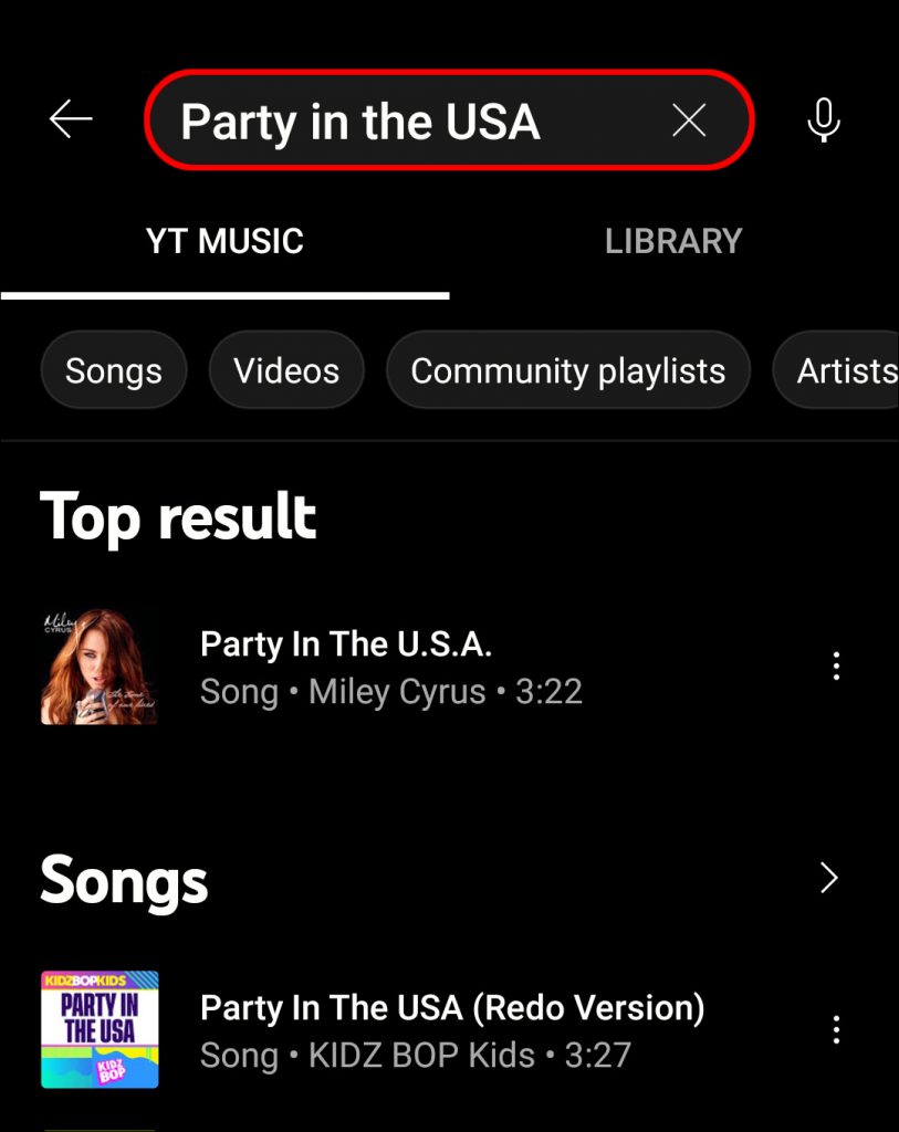 How to Add or Remove Songs from the Library in YouTube Music