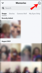 How to Get My Eyes Only on Snapchat