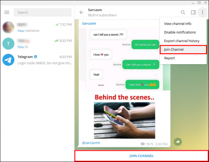 How to Join a Channel in Telegram