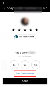 How to Add a Tip in the Uber or Uber Eats App