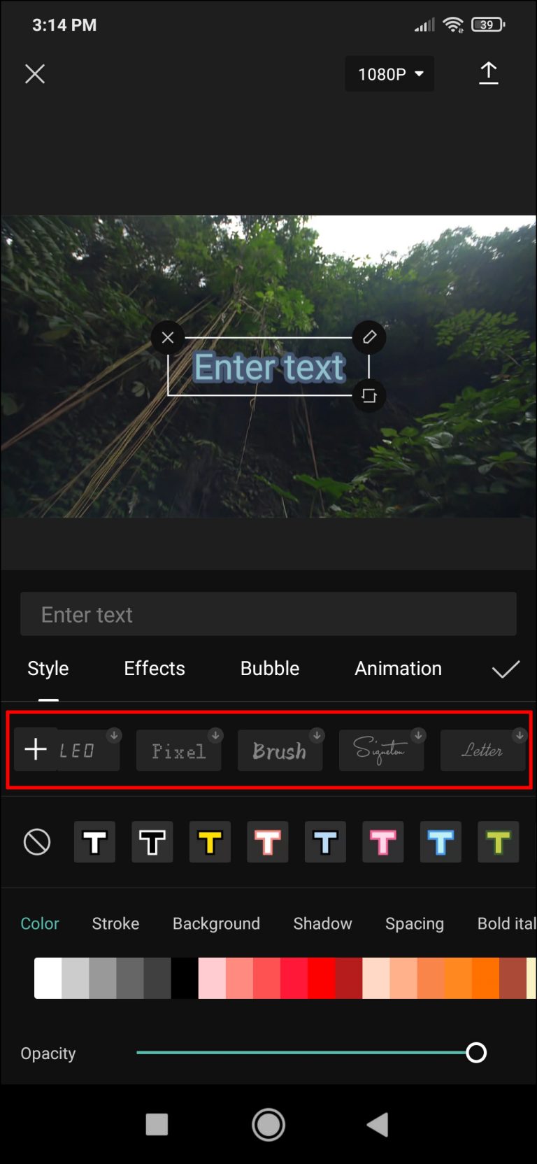 How to Add Text in CapCut