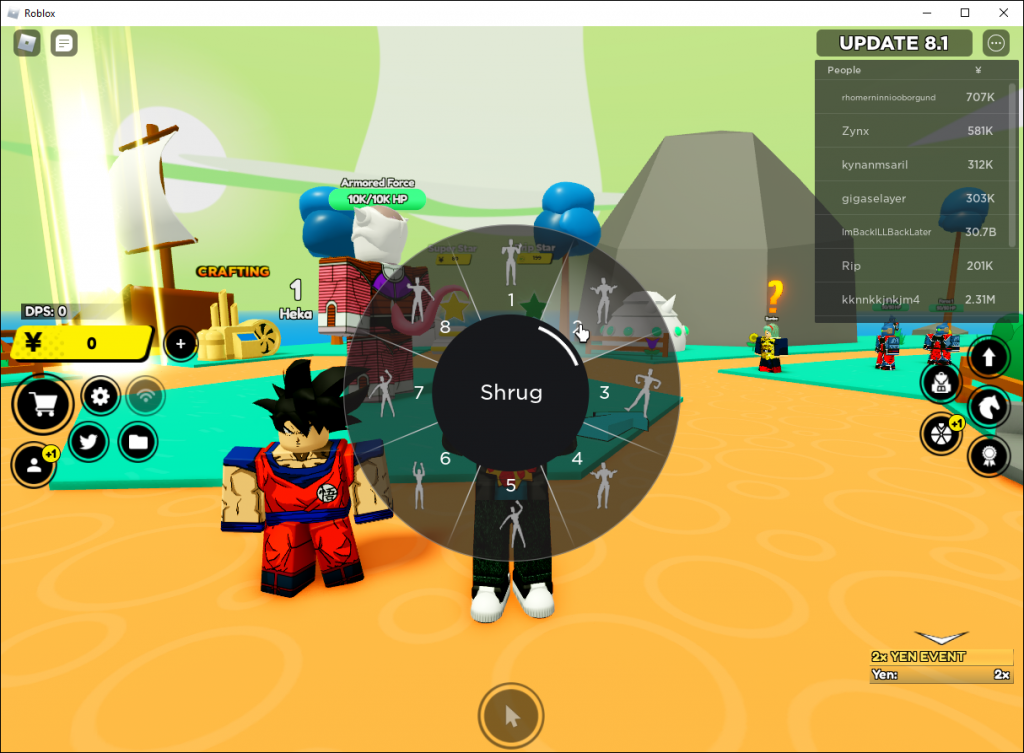 How to Use Emotes in Roblox