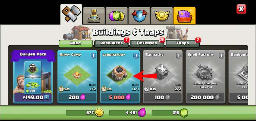 Clash Of Clans Troops Levels List