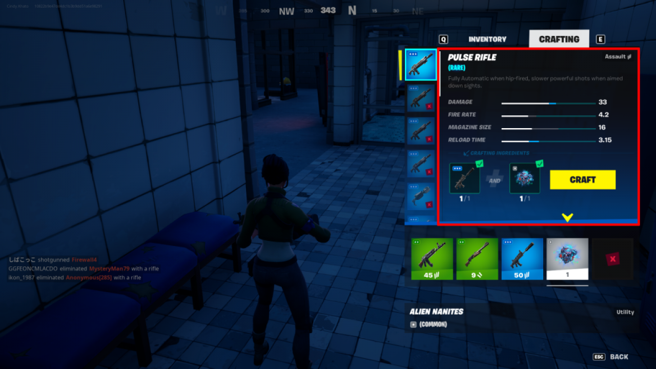 How to Get Alien Nanites in Fortnite