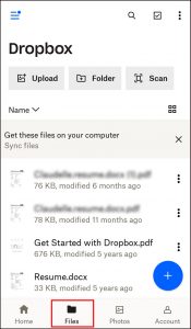 How to View the File Size in Dropbox