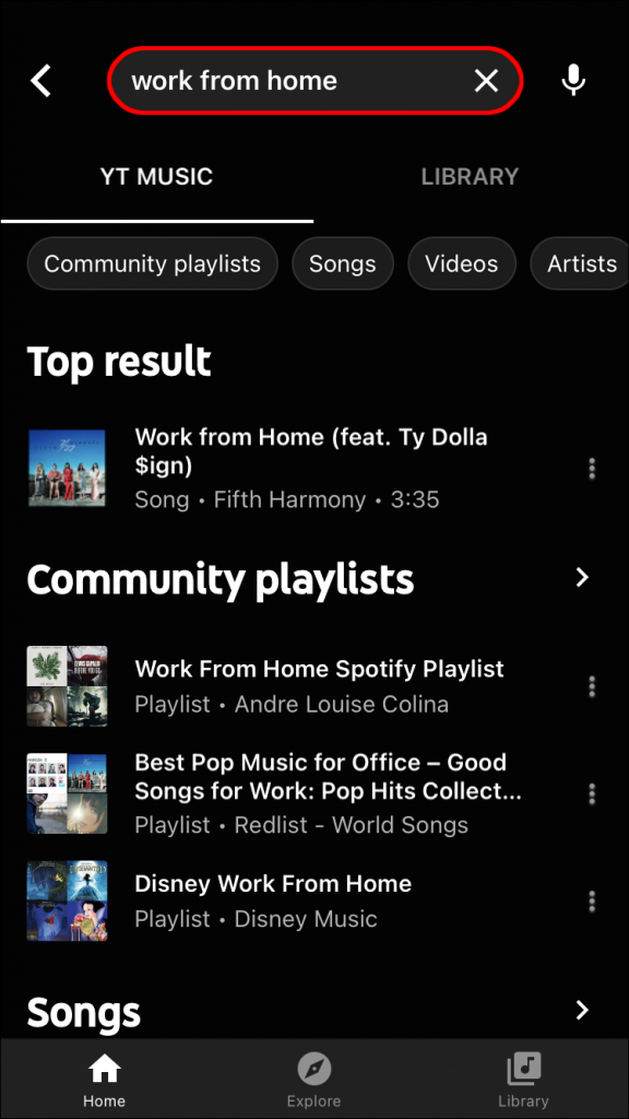 How to Add or Remove Songs from the Library in YouTube Music
