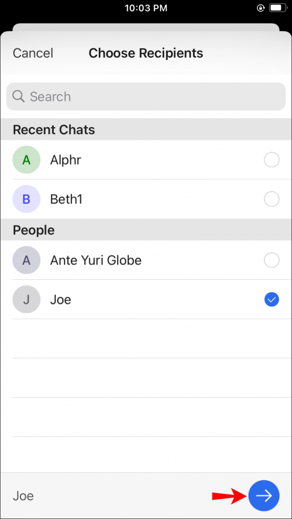 How to Forward a Message in Signal