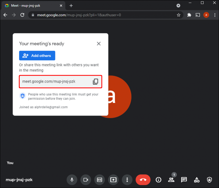 How to View Participants While Presenting in Google Meet