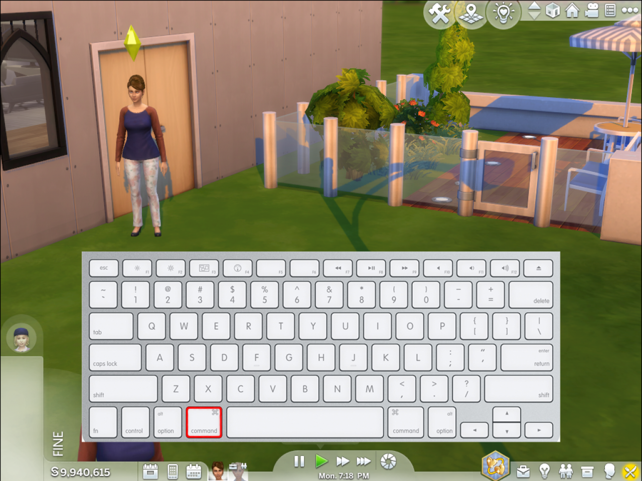 How to Rotate the Camera Angle in The Sims 4