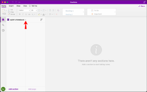 How to Add a New Notebook in OneNote