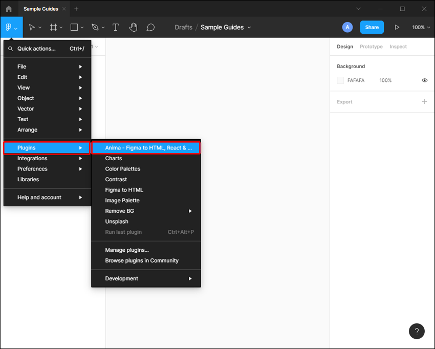 How To Export Code In Figma