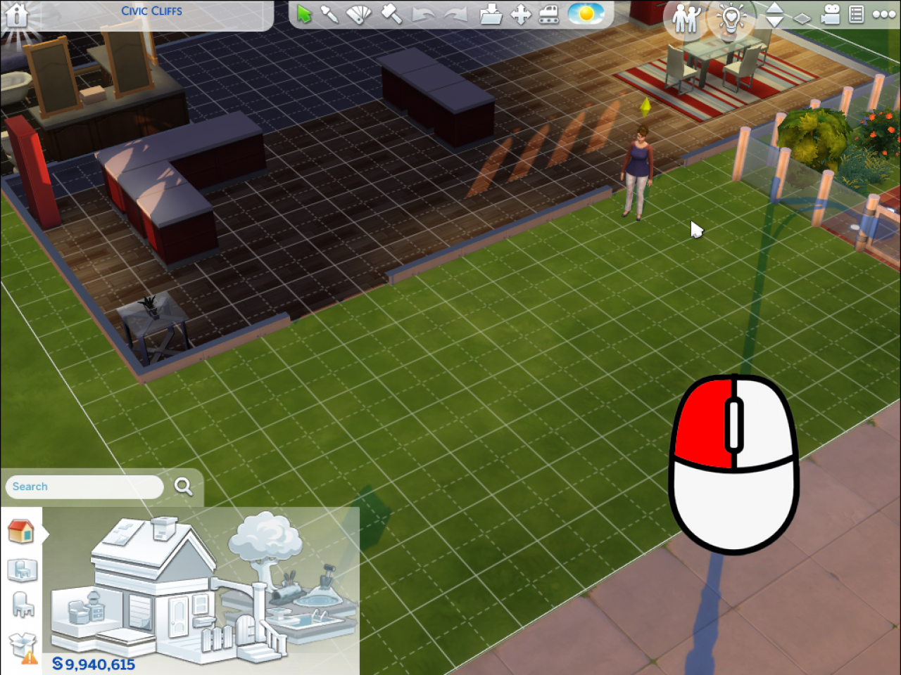 How to Rotate the Camera Angle in The Sims 4