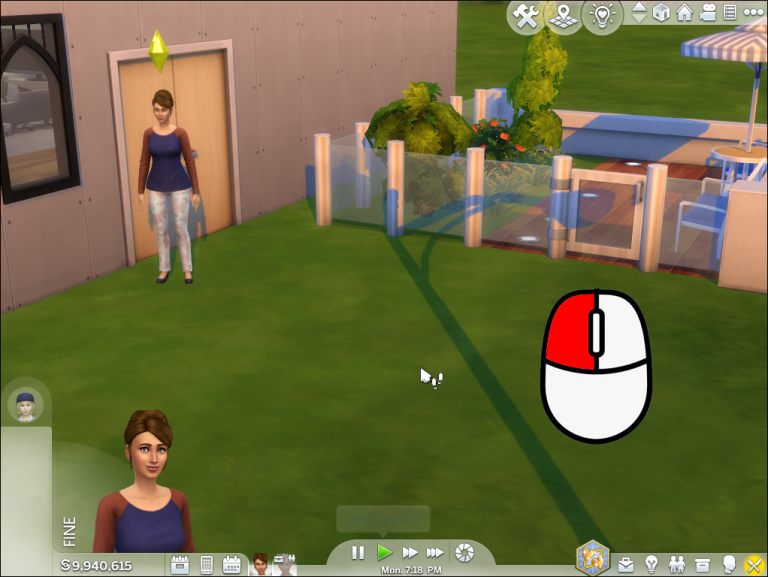How to Rotate the Camera Angle in The Sims 4
