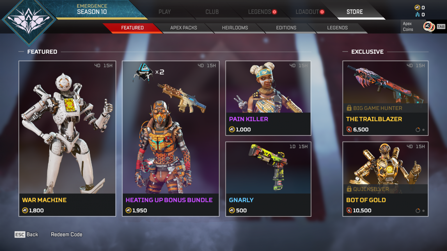 How to Get Legend Tokens in Apex Legends