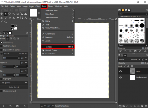 How to Make Shapes in Gimp