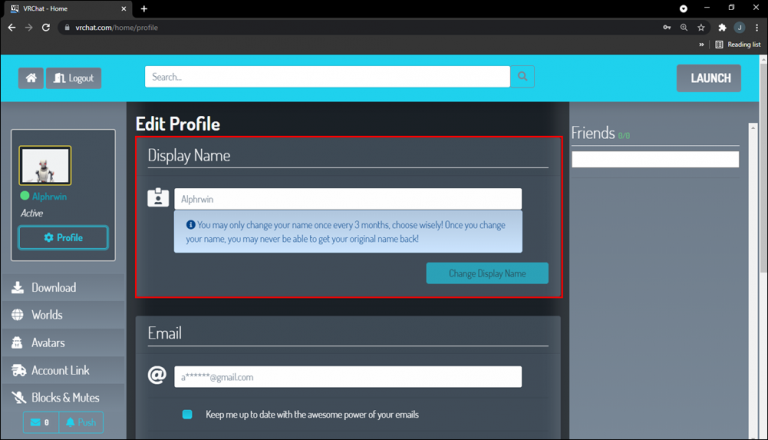 How to Change your Name in VRChat