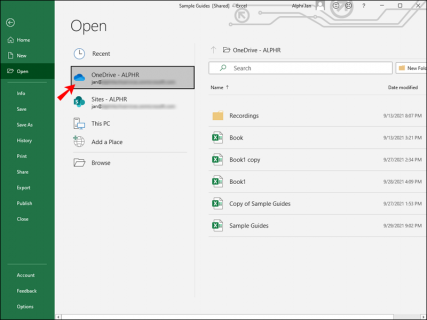 How To Remove Shared Access Permissions for Someone in an Excel File