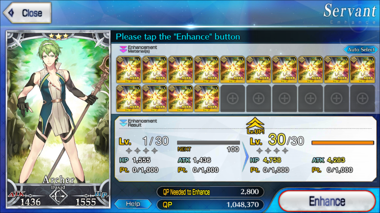 How to Level Up Servants in Fate/Grand Order