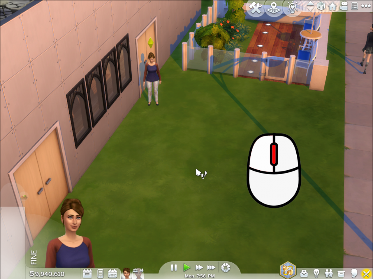 How to Rotate the Camera Angle in The Sims 4