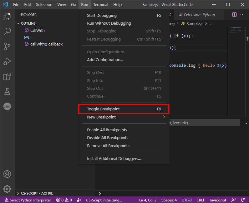 How To Use Breakpoints In Vs Code