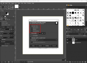 How to Make Shapes in Gimp