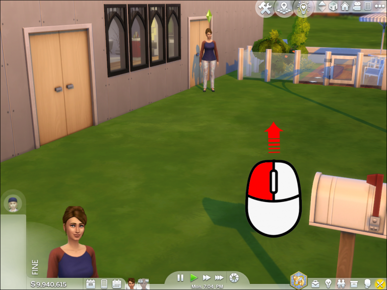 How to Rotate the Camera Angle in The Sims 4