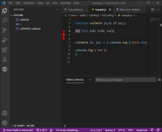 How To Use Breakpoints In Vs Code