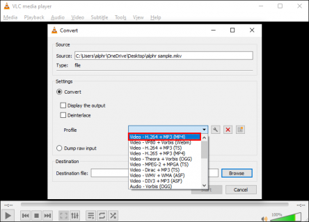 How to Convert a Video or DVD to MP4 in VLC