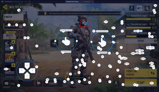 How to Hide the Cursor in Bluestacks