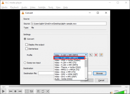 How to Convert a Video or DVD to MP4 in VLC