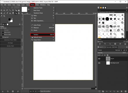 How to Make Shapes in Gimp