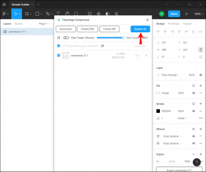 How to Export a Design to PDF in Figma